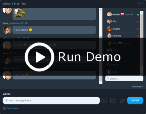 Wise Chat Pro demos | Kainex