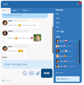 Wise Chat Pro plugin for WordPress | Kainex