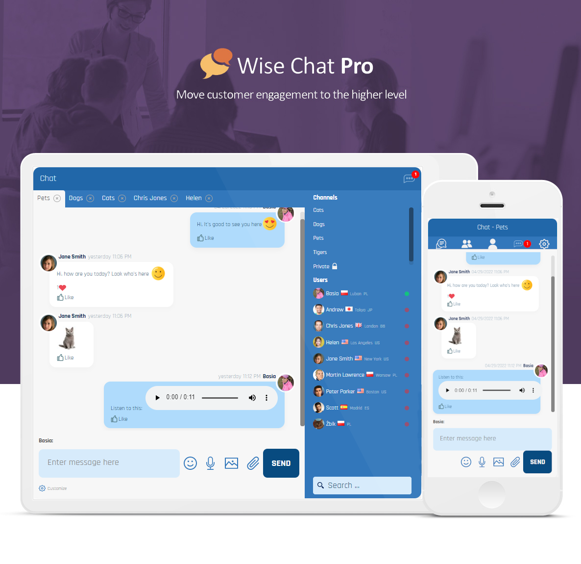 Wise Chat Pro Plugin For WordPress Kainex