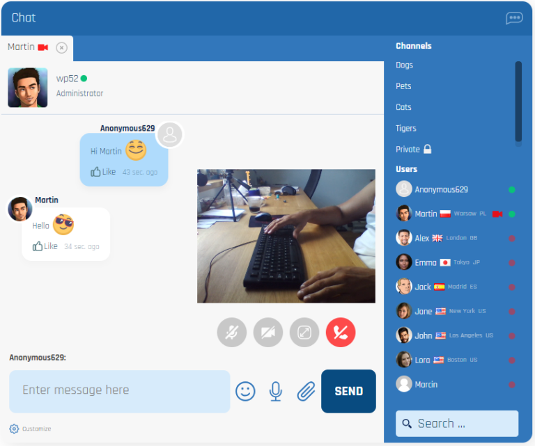 Wise Chat Pro plugin for WordPress | Kainex